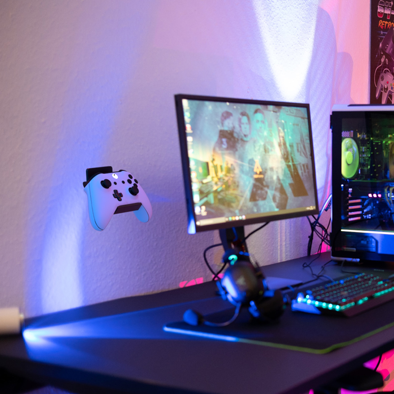 Universal Wall Mount Controller Holder - Planned Pixel Prints