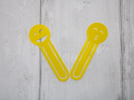 Smiley / Emoji Bookmarks - Planned Pixel Prints
