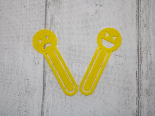 Smiley / Emoji Bookmarks - Planned Pixel Prints