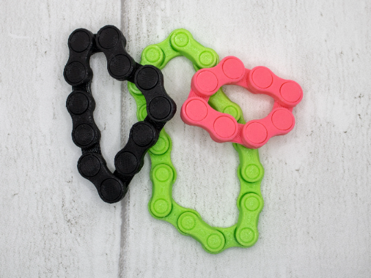 Chain Link Fidget Toy for Adults and Children - Planned Pixel Prints